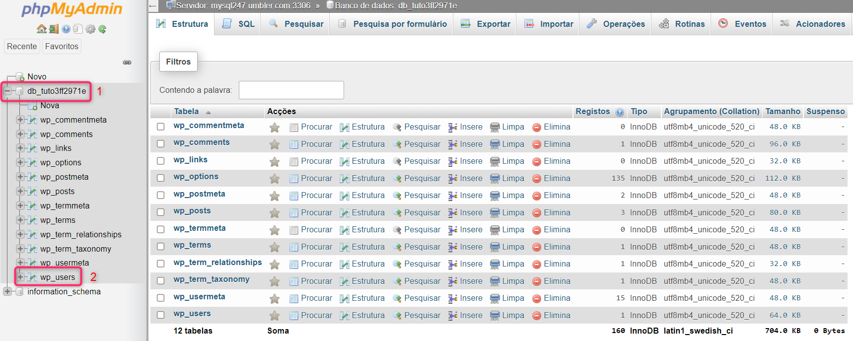 Como criar um usuário administrador no Wordpress pelo banco de dados ...