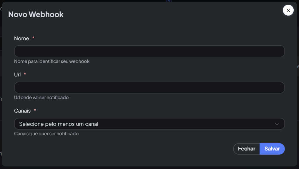 Como criar Webhooks – Tutoriais Umbler