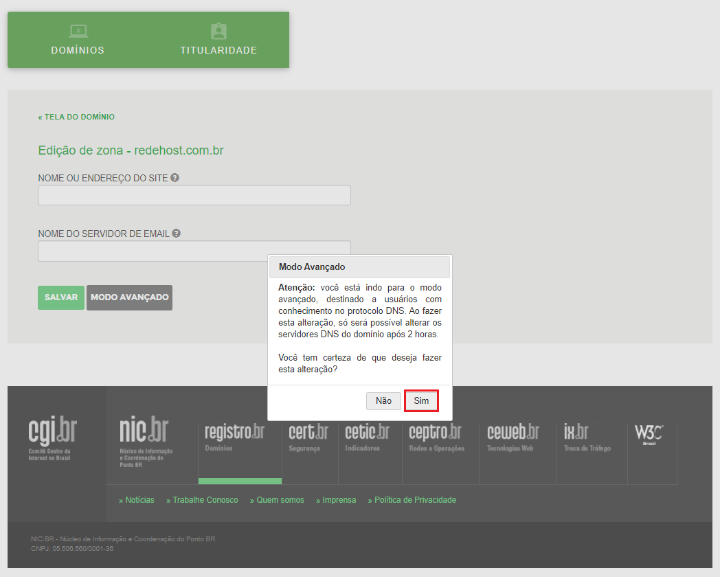 Configurando meu e-mail Profissional no Registro.br – Tutoriais Umbler